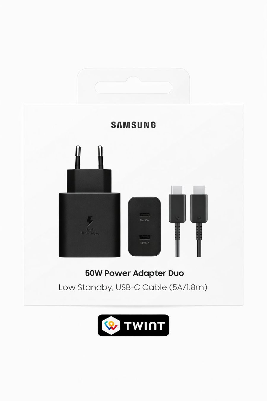 Samsung Original 50W PD Power Adapter Duo USB-C / USB-A (Neu (gemäss ...