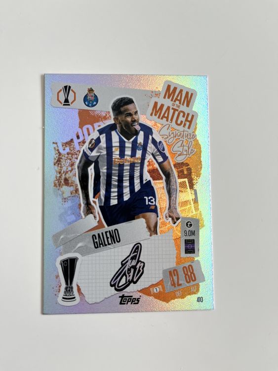 Topps Match Attax 2024/25 Galeno Nr. 410 (Gebraucht) in Bad Ragaz für ...