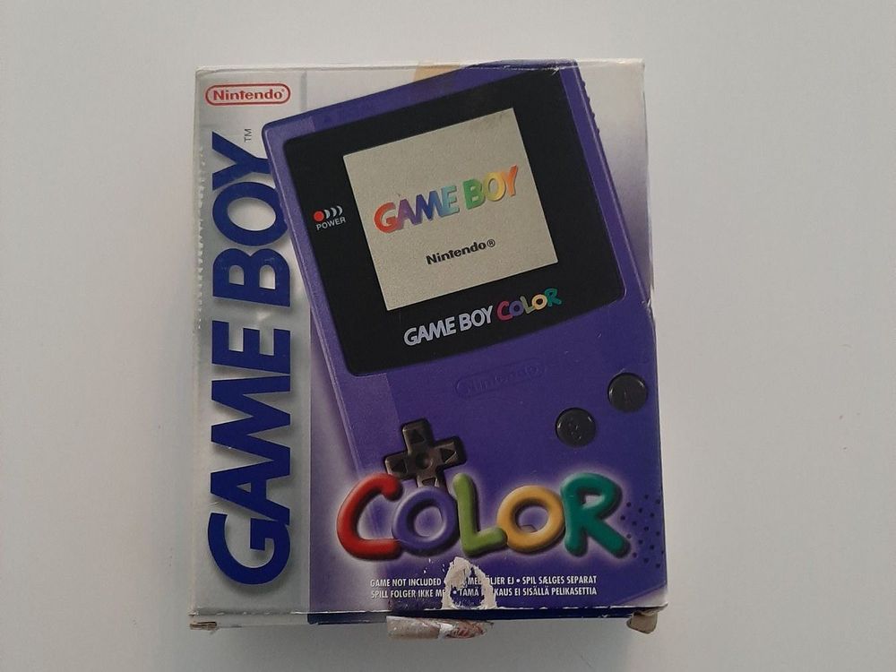Gameboy Color violett mit OVP | Kaufen auf Ricardo