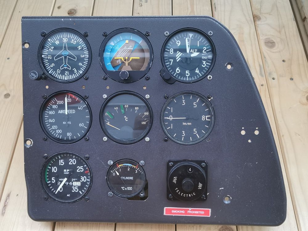 Instrumentenbrett Flugzeug Flugzeuginstrument Deko (Gebraucht) in ...