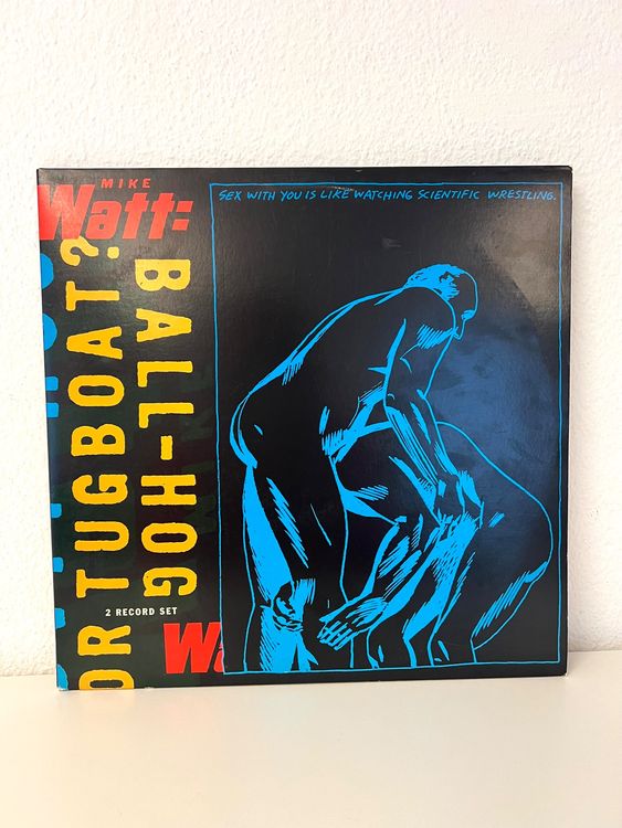 2 x LP Mike Watt – Ball-Hog or Tugboat, Limited Edition Blue | Kaufen ...