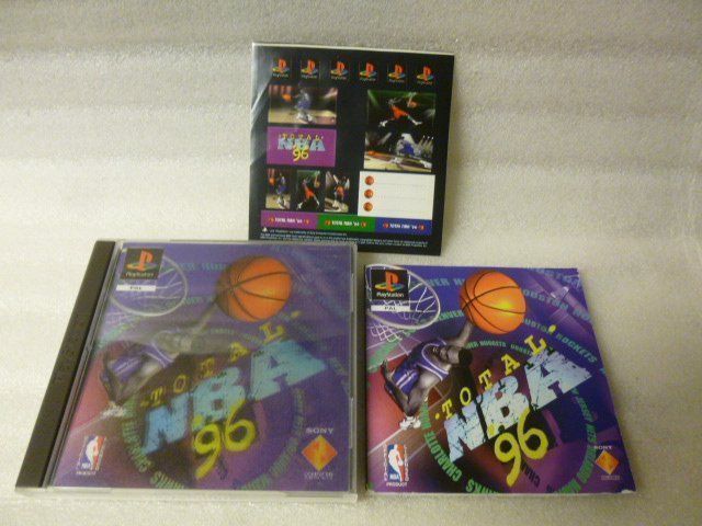 Total NBA 96 - Rare Holographic Cover 3D - PAL Playstation (Gebraucht ...