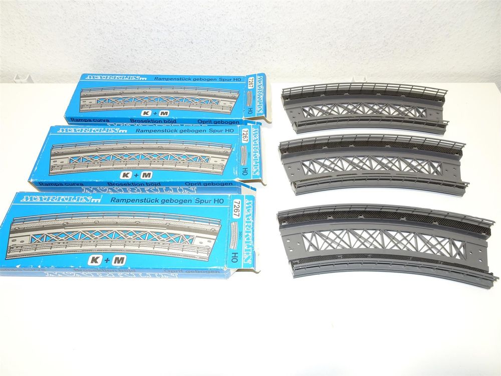 3 Märklin Brücken 7267 HO (Gebraucht) in Luzern für CHF 20.9 – mit ...