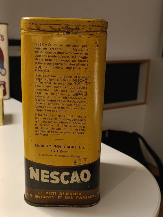 Alte Blech Dose / NESCAO Nestle ca. 1930 (Gebraucht) in Brugg AG für ...