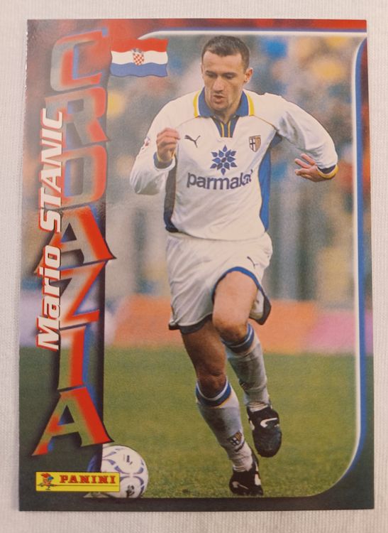 Panini WM 1998 Card MARIO STANIC Parma Calcio Kroatien (Gebraucht) in ...