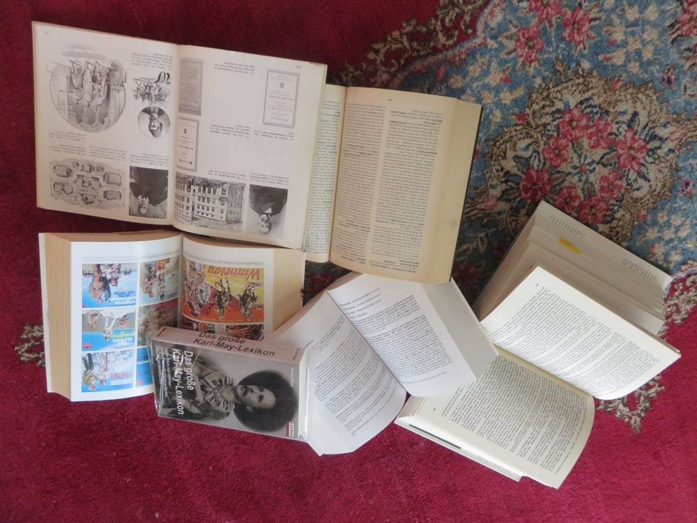 Karl May Winnetou Bücher 6 LEXIKON | Kaufen auf Ricardo