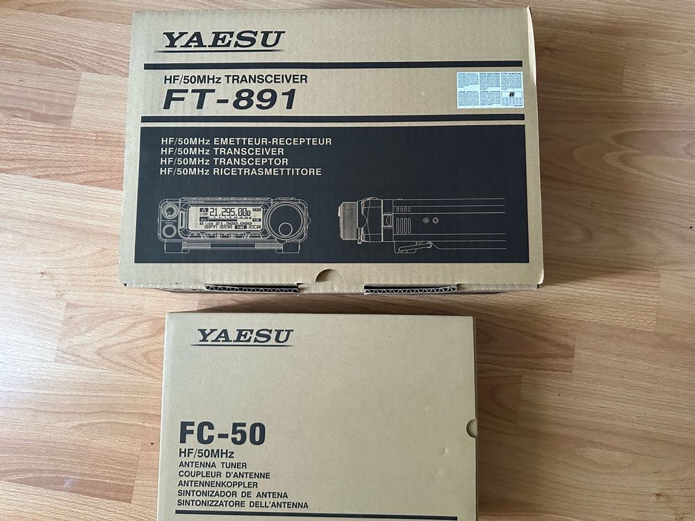 YAESU FT 891 und Tuner FC50 Fabrikneu (Neu und originalverpackt) in Rüschlikon für CHF 775 – mit ...