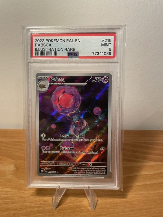 Pokemonkarte: Rabsca Illustration Rare PSA 9 (Neu (gemäss Beschreibung ...