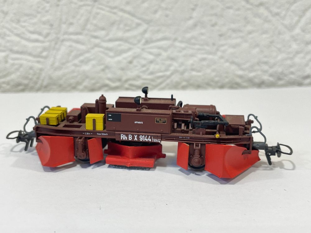 Bemo 2299 104 Metal Collection RhB x 9144 Spurpflug H0m (Neu (gemäss ...