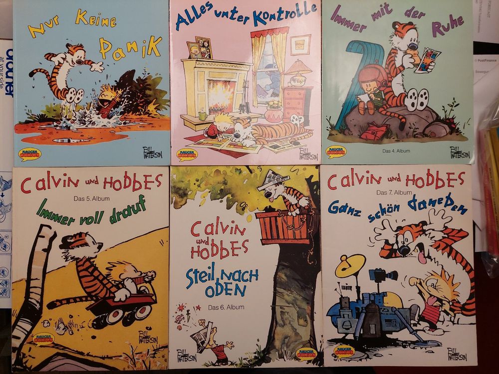 Calvin und Hobbes 2-7 (Krüger ab 1990) (Gebraucht) in Oberwil b. Zug ...