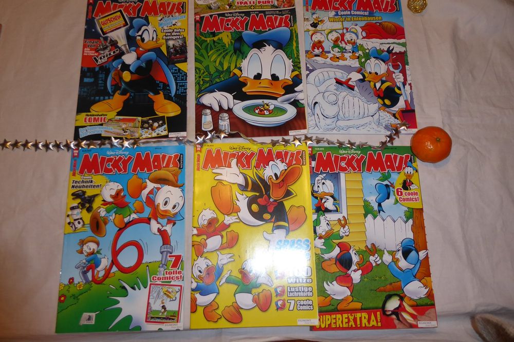 Micky Maus * 6 Hefte von 2015 * Nr. 3*4*18*21*35*36* (Gebraucht) in ...