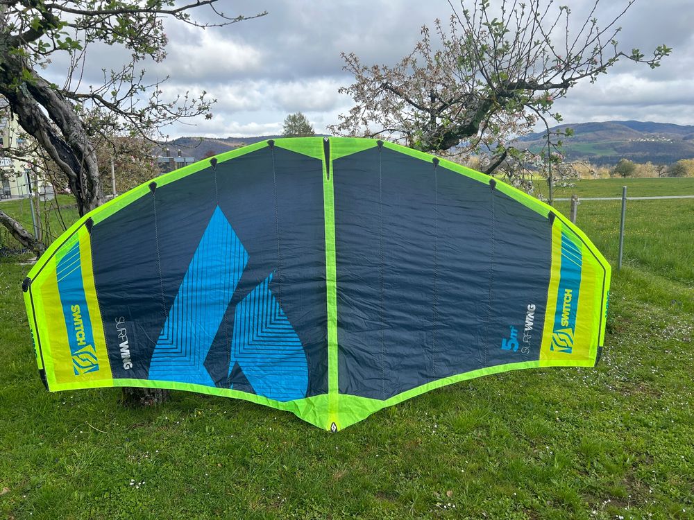 Wing Switch 5m2. Wingfoil. Guter Zustand. Fr. 300.00! (Gebraucht) in ...