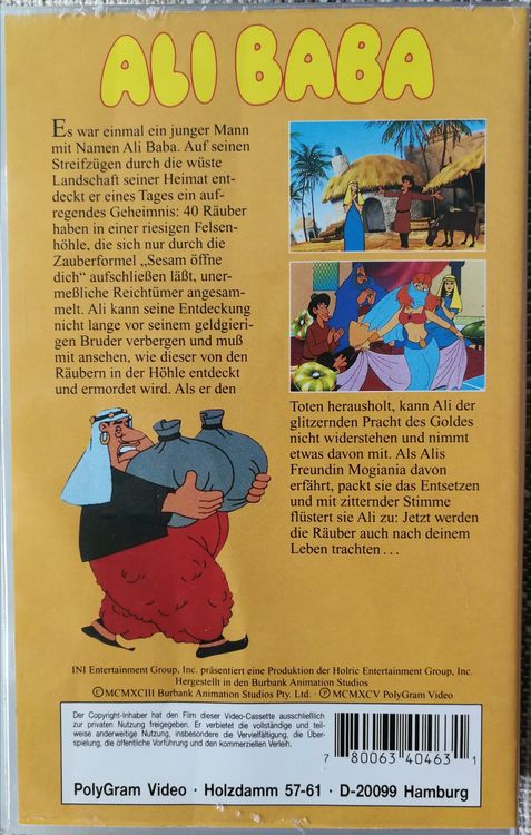 Ali Baba VHS (Gebraucht) in Ostermundigen für CHF 0.1 – mit Lieferung ...