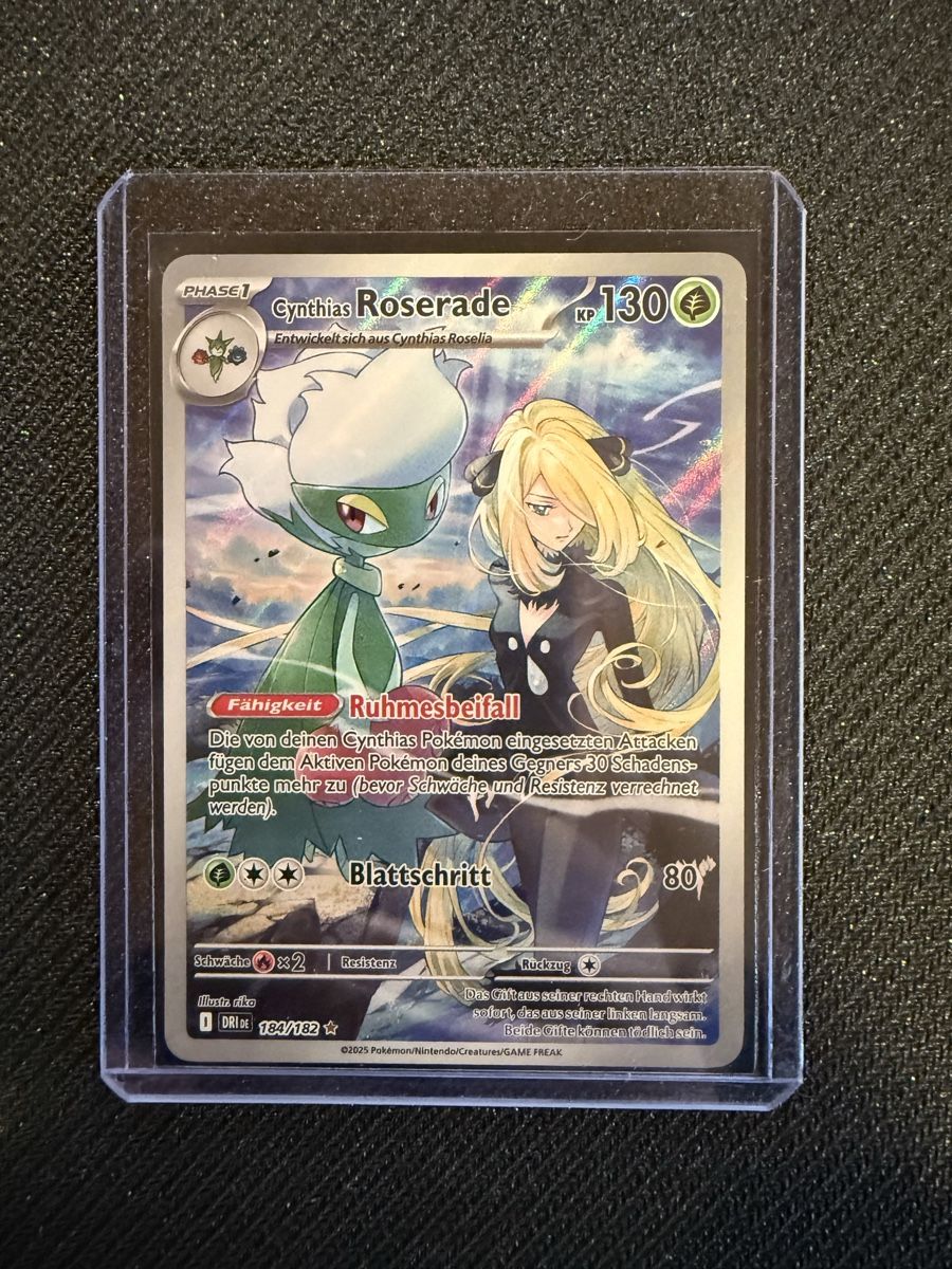 Pokemon Cynthias Roserade / Ewige Rivalen / DRI 184 (Neu (gemäss ...
