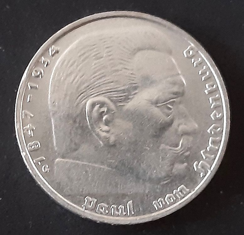 Deutsches Reich - 2 Reichsmark 1938 G (Gebraucht) in Ebikon für CHF 8 – mit Lieferung auf ...