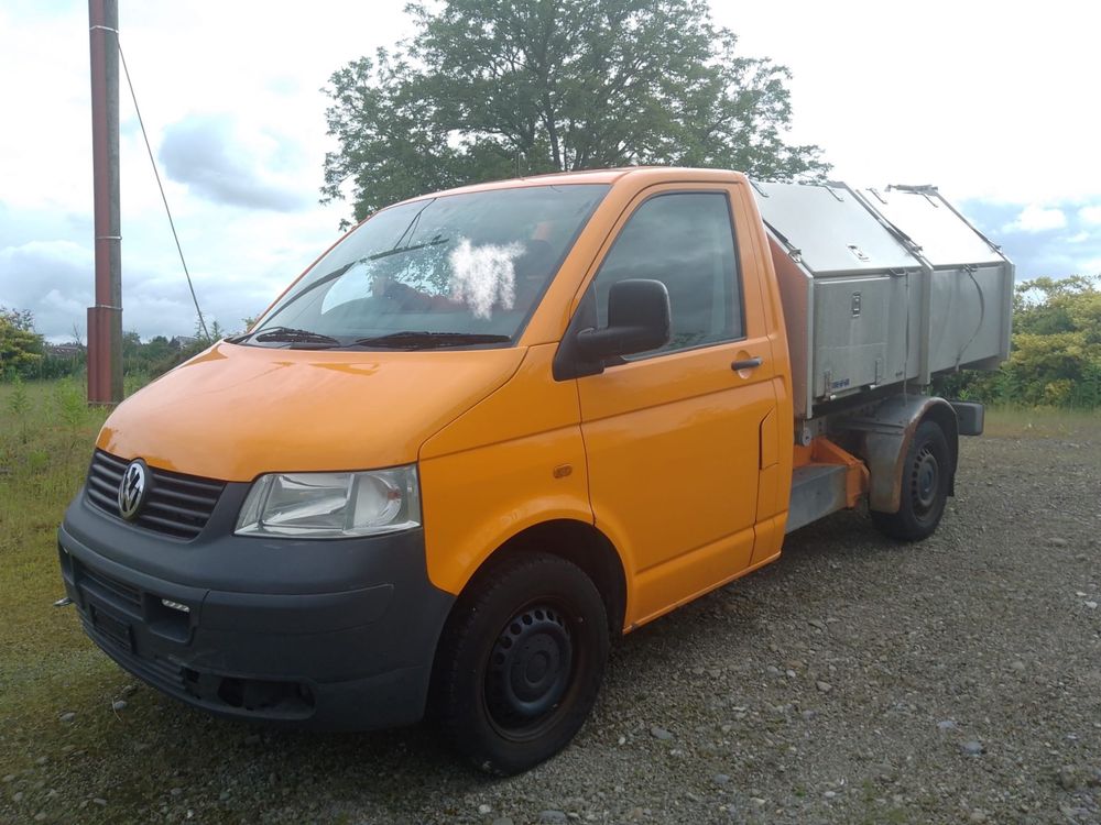 VW T5 2,5l Lieferwagen Kipper Brücke 4Motion nur 1900fr (Gebraucht) in ...