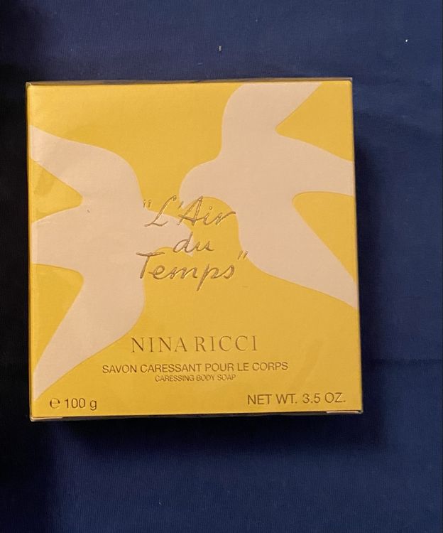 Nina Ricci L'Air du Temps Body Soap 100g Neu (Neu und originalverpackt ...