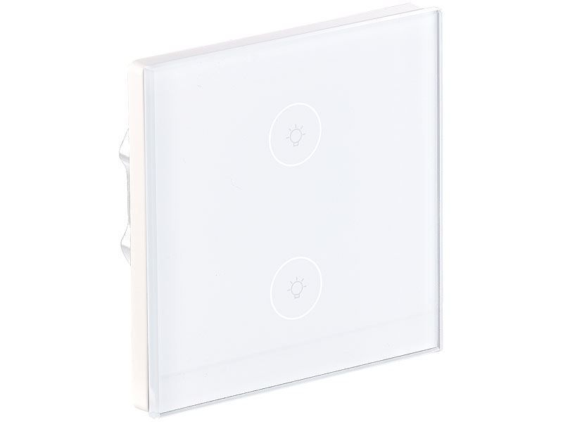 Touch-Doppel-Lichtschalter mit WiFi, APP und Sprachsteuerung (Neu und originalverpackt) in ...