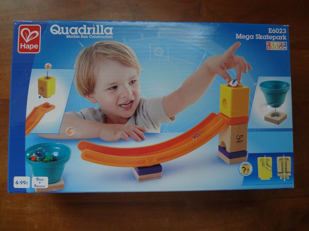 Hape Quadrilla E6023 Mega Skatepark (Gebraucht) in Rafz für CHF 7 – mit ...