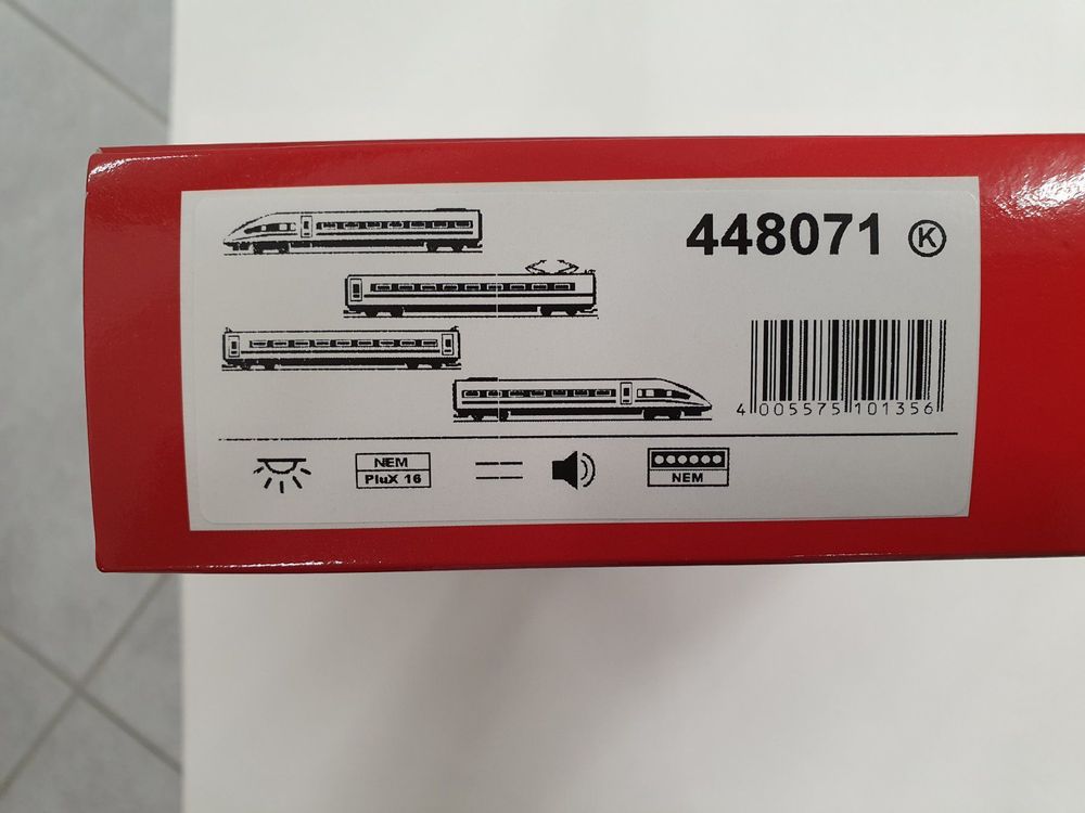 Fleischmann 448071 DB BR407 Triebzug kpl (Neu und originalverpackt) in ...