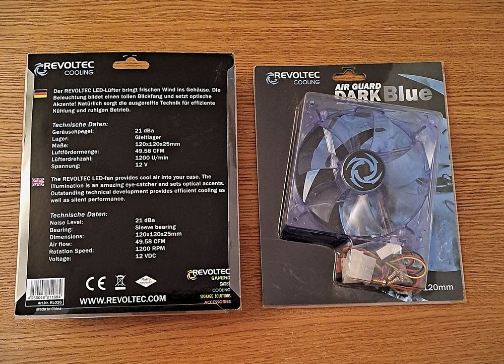 3 PC Lüfter Revoltec (Neu und originalverpackt) in Zürich für CHF 24 ...