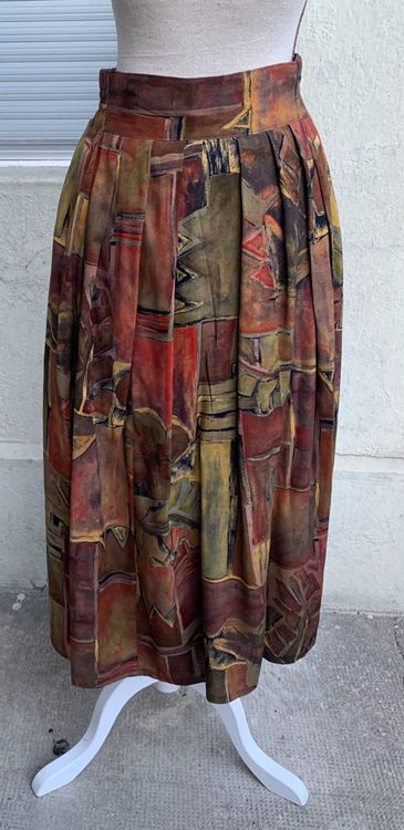 Superbe jupe midi plis vintage MADE WEST GERMANY t.44 (D'occasion) à ...