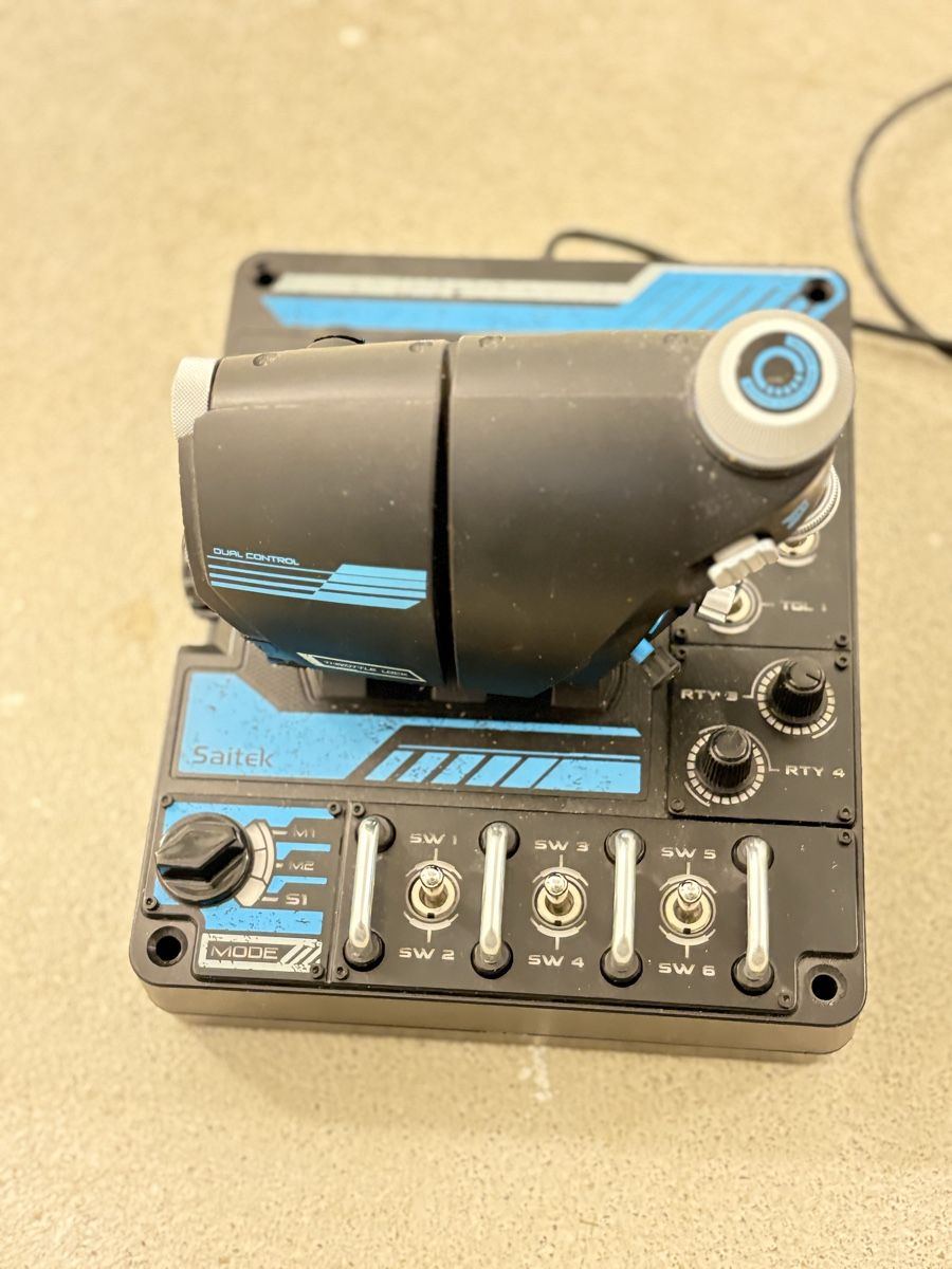 Logitech G Saitek X56 Rhino HOTAS – voll funktionsfähig, mit (Gebraucht ...