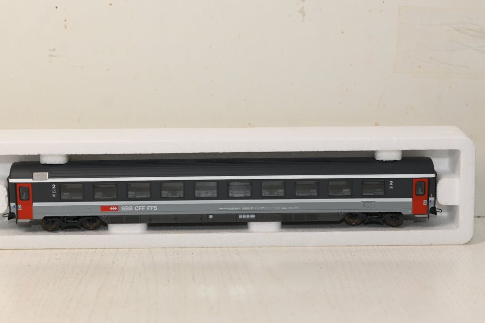 SBB Eurocity Wagen 2 Kl Roco HO/DC mit OVP (Gebraucht) in Laupen ZH für CHF 36 – mit Lieferung ...