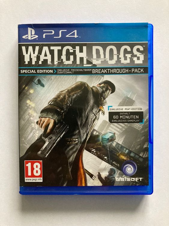 Watch Dogs special edition (PS4) (Gebraucht) in Hattenhausen für CHF 10 ...