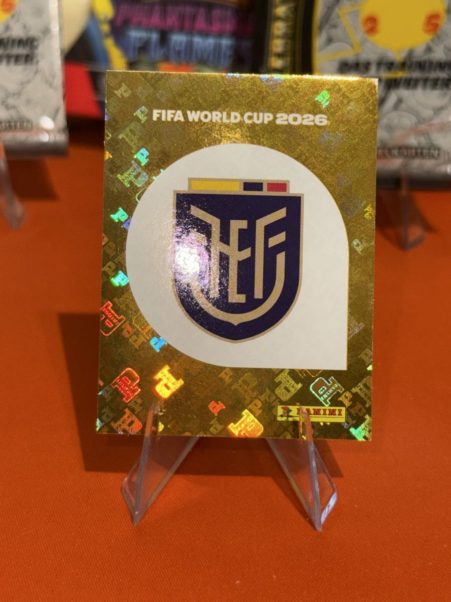 Fifa World Cup 2026 Sticker Ecuador Panini Gold (Neu (gemäss ...
