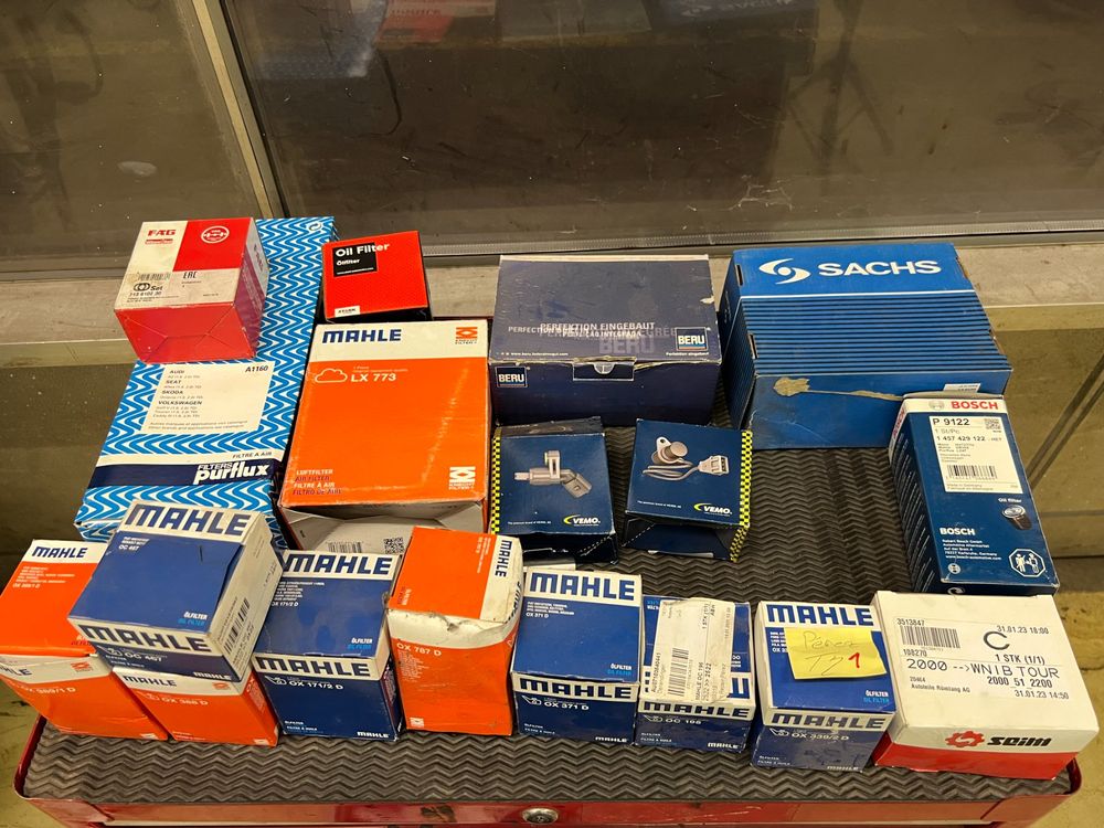 Autoteile Konvolut Bosch Mahle Sachs FAG Beru Filter (Gebraucht) in ...