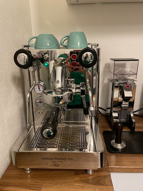 Quick Mill Andreja Evo & Eureka Mignon Kaffeemühle | Kaufen auf Ricardo