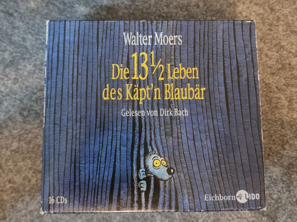 Die 13 1/2 Leben des Käptn Blaubär Hörbuch CDs -Walter Moers (Gebraucht ...
