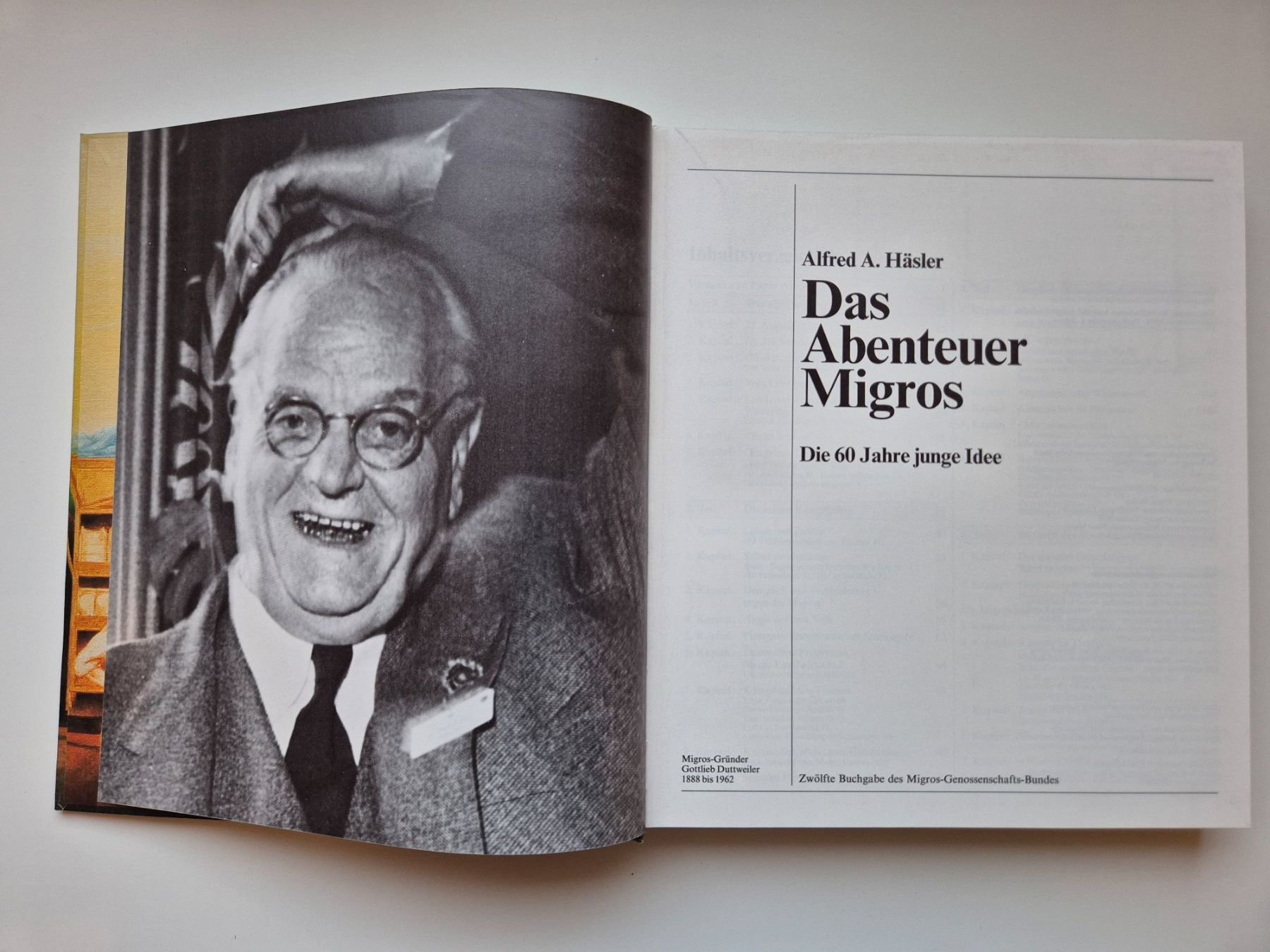 Das Abenteuer MIGROS 🧡 Alfred A. Häsler 1985 (Gebraucht) in ...