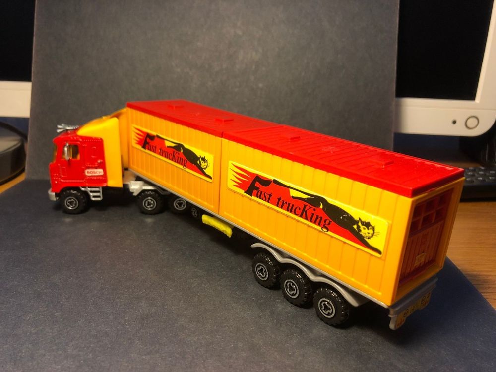 GMC Astro Container LKW - Majorette 1:60 (Gebraucht) in Spiez für CHF 9 ...
