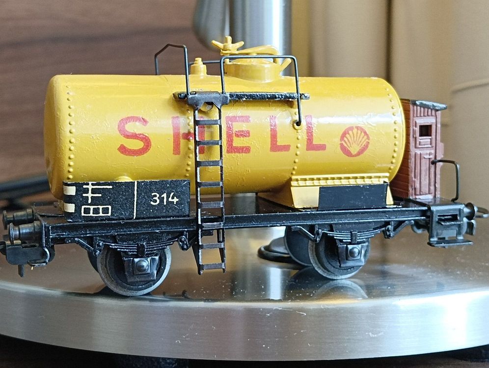 Märklin H0 314-S Shell Tankwagen Güterwagen Kesselwagen (Neu (gemäss ...
