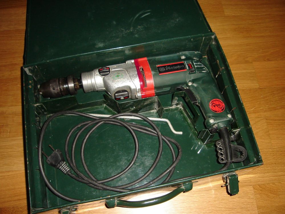 Bohrmaschine Handbohrmaschine Wandbohrmaschine Bohrer Metabo (Gebraucht ...