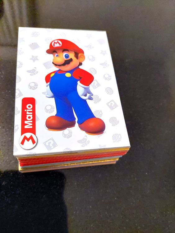 SUPER MARIO TRADING CARDS - CA.80 STK. (Gebraucht) in für CHF 20 – mit ...