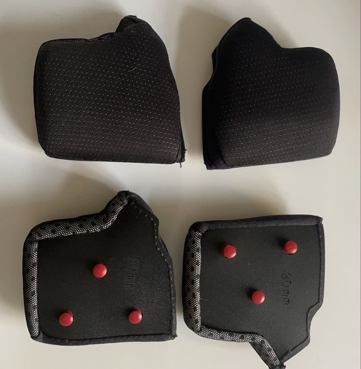 Bell Helm Polster Wangenpolster 30mm - Neu und OVP! (Neu (gemäss ...