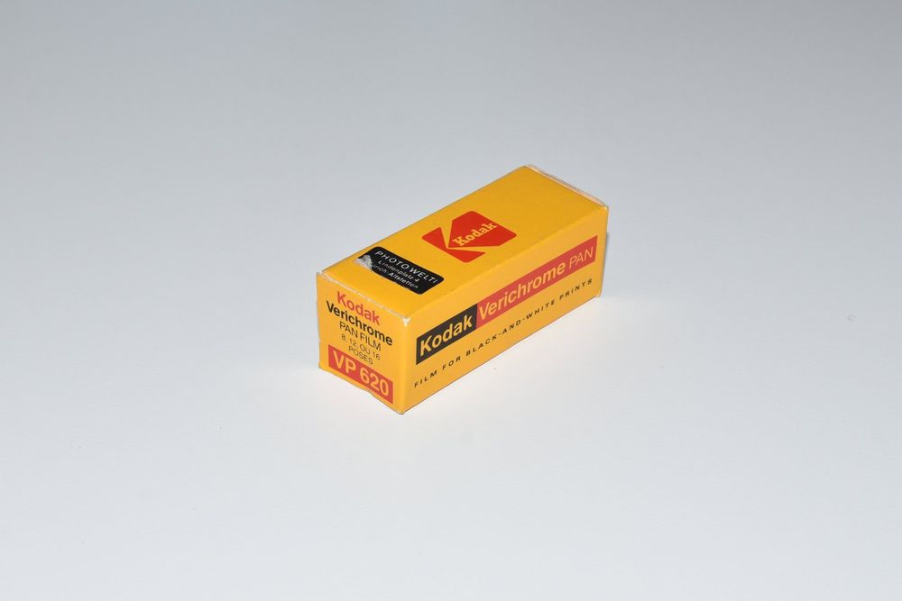 Kodak 620mm Rollfilm Verichrome Pan 1975 Rarität (Neu (gemäss ...