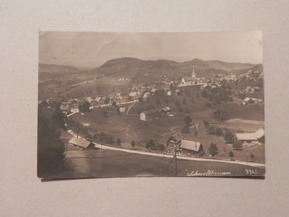 Karte Schwellbrunn Appenzell 1922 (Gebraucht) in Siebnen für CHF 21.85 – mit Lieferung auf ...