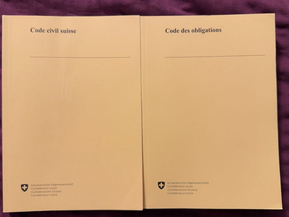 Livre : Code des obligations et code civils (Neuf (Voir description)) à ...