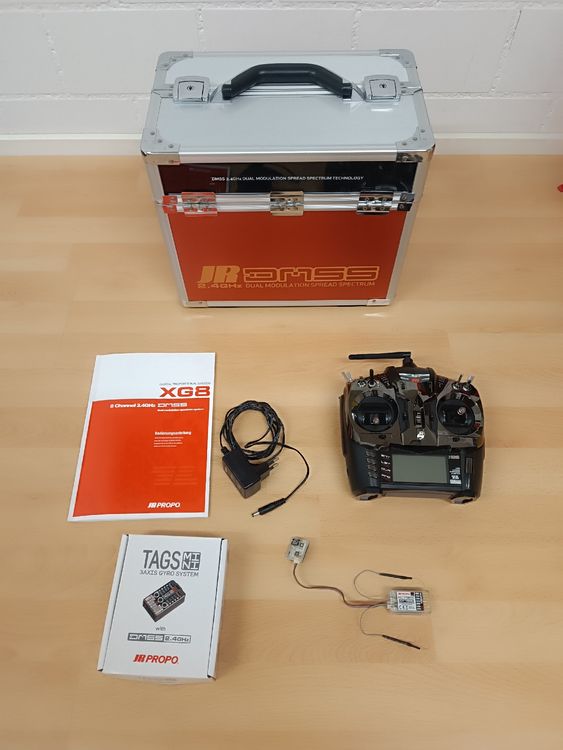 JR Propo XG8 Fernsteuerung mit viel Zubehör (Gebraucht) in Obfelden für ...