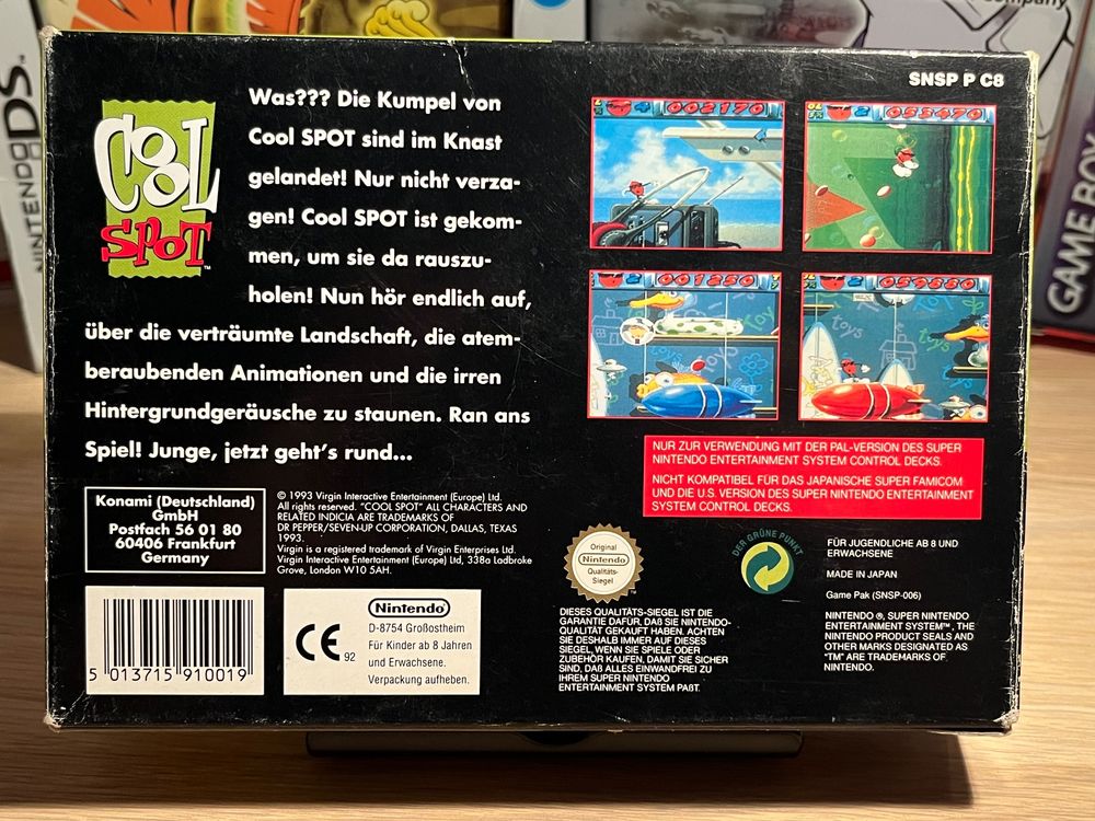 Cool Spot SNES Pal OVP Nintendo (Gebraucht) in St. Gallen für CHF 50 ...