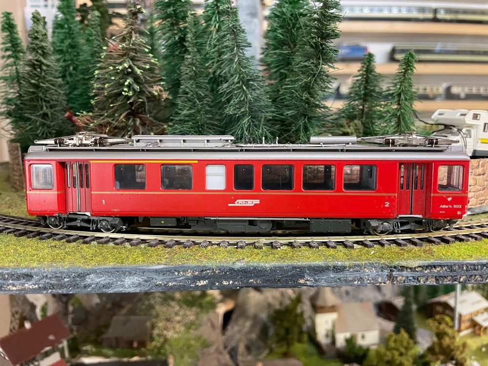 Bemo Rhb Triebwagen rot Spur H0m (Gebraucht) in Gossau SG für CHF 55 ...