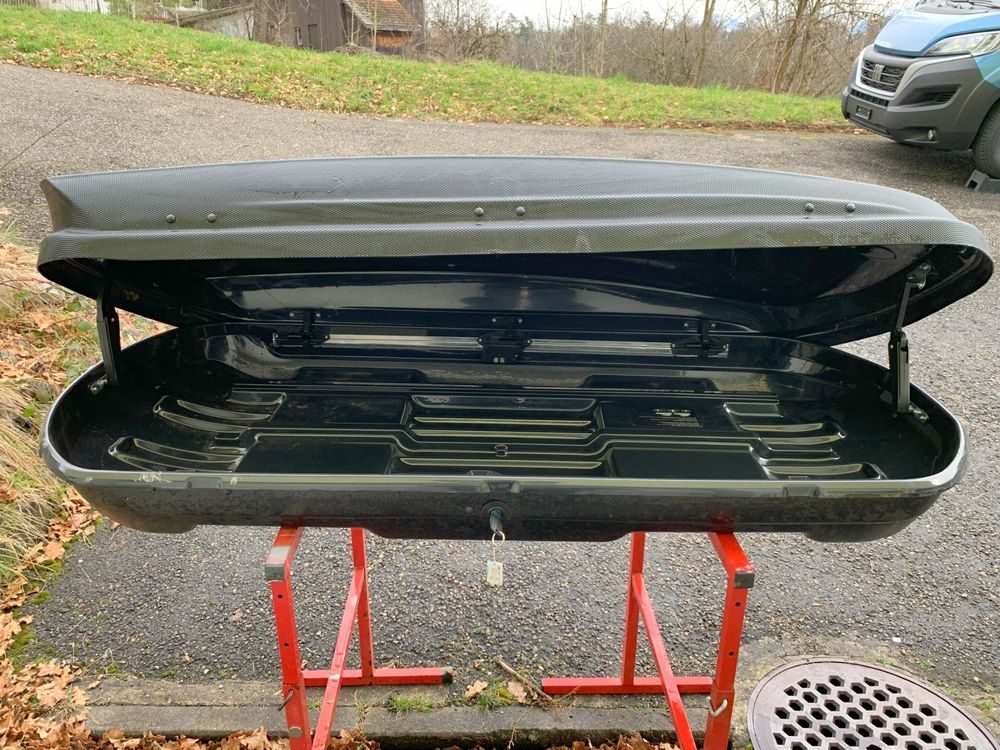 Dachbox Landi schwarz 460 L mit Garantie bis 2028 (Gebraucht) in ...