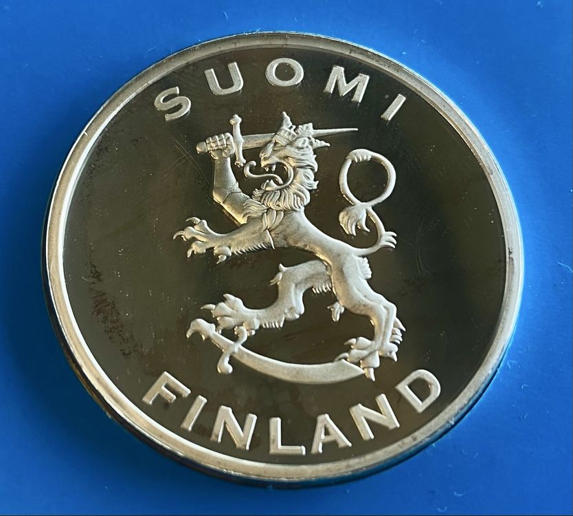 Finland silver proof coin (Neu und originalverpackt) in Zürich für CHF ...