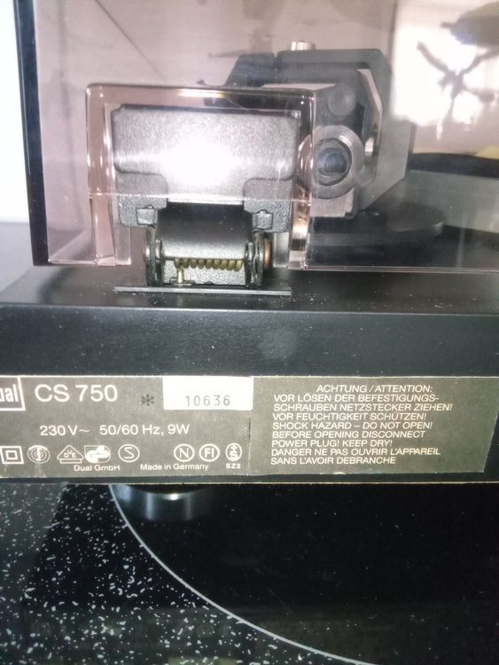Dual CS 750 (Gebraucht) in Mittelhäusern für CHF 150 – nur Abholung auf ...