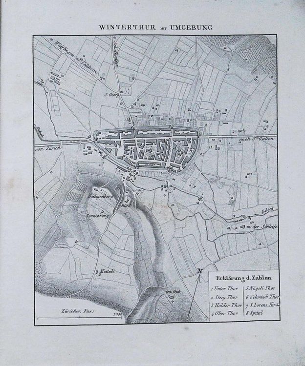 Winterthur Neujahrsblatt 1838 (Gebraucht) in Rafz für CHF 37 – mit ...