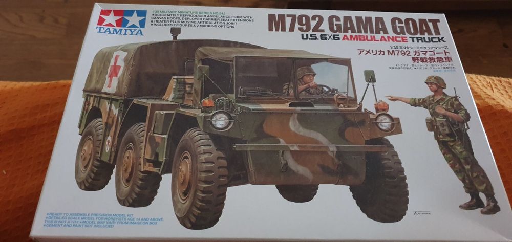 M792 GAMA GOAT US 6×6 Abulance Truck 1/35 (Neu und originalverpackt) in ...